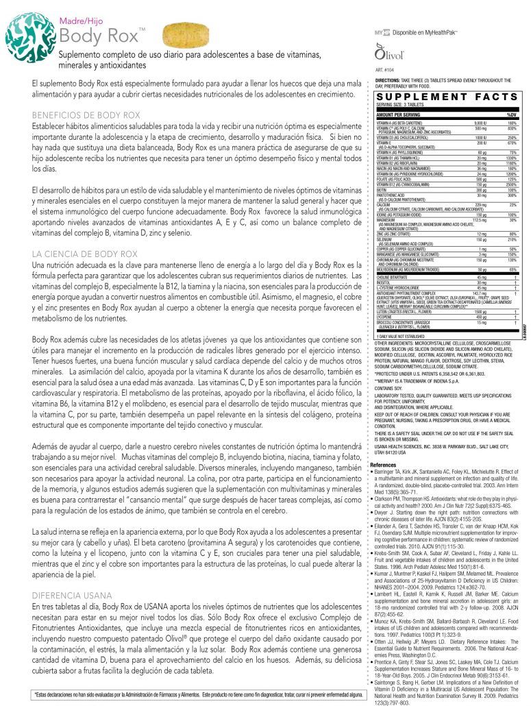 Body Rox™ - Ask The Scientists